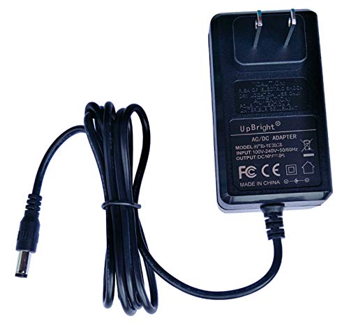UpBright 12V AC/DC Adapter Compatible with Gigabyte BRIX GB-BXBT-2807 GB-BXBT-1900 HomeSeer Home Seer HomeTroller SEL v2 Celeron N2807 8GB RAM 64 GB Ultra Compact Mini PC 12VDC 2.5A 30W Power Supply