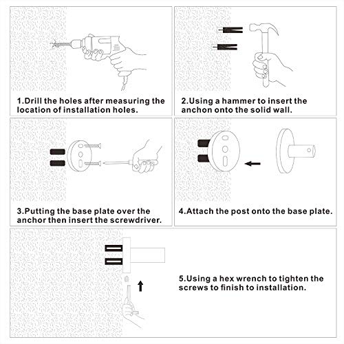 POKIM 2 Pack Matte Black Towel Hook Stainless Steel Bathroom Rustproof Clothes Towel Robe Hook Wall Mounted,Matte Black Toilet Kitchen Heavy Duty Door Hanger