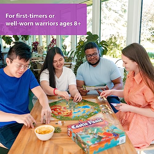 Castle Panic Cooperative Board Game β Defend Towers Against Goblins, Orcs, & Trolls for Game Night β 4 Game Modes β 1 to 6 Players β Strategy Board Games for Adults & Kids 8+ by Fireside Games