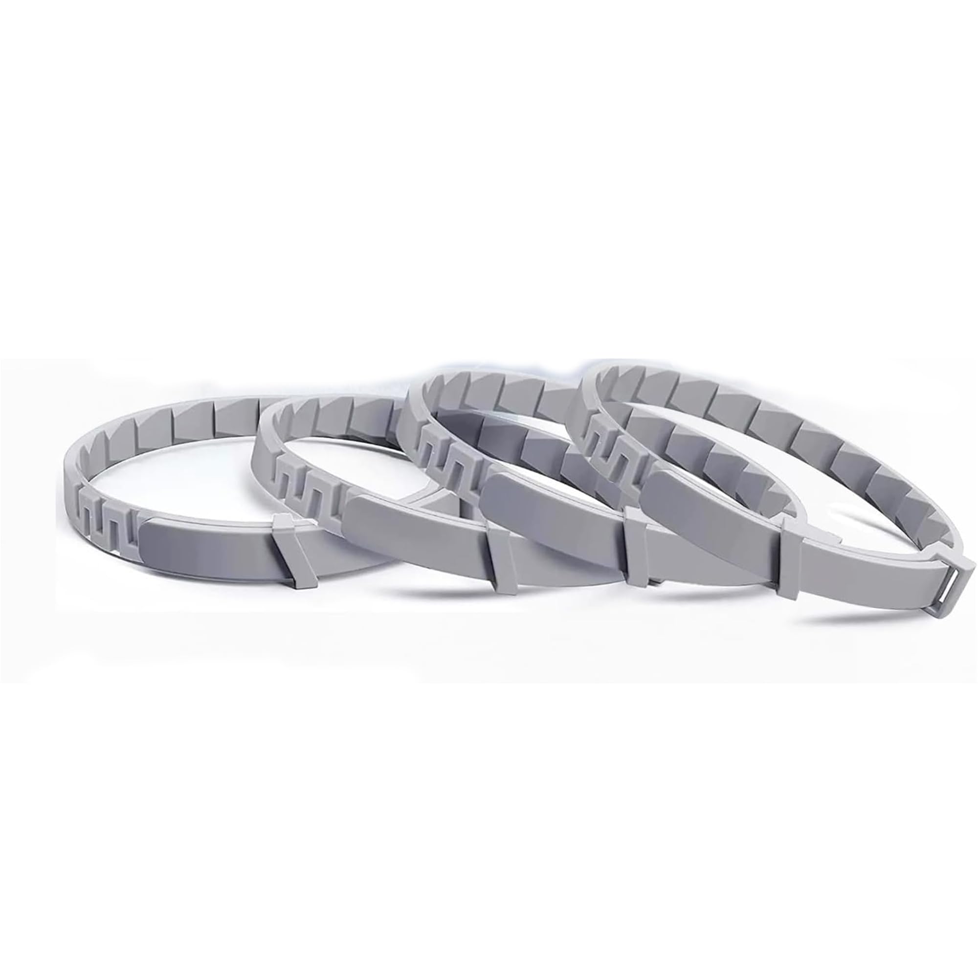 Calming Collar for Dogs, Relief Anxiety Stress Separation for Pets, Adjustable Dog Calming Collar, 60 Day Long Calming Effect Suitable for All Dogs with Easily Fit in New Environment, 4 Pcs