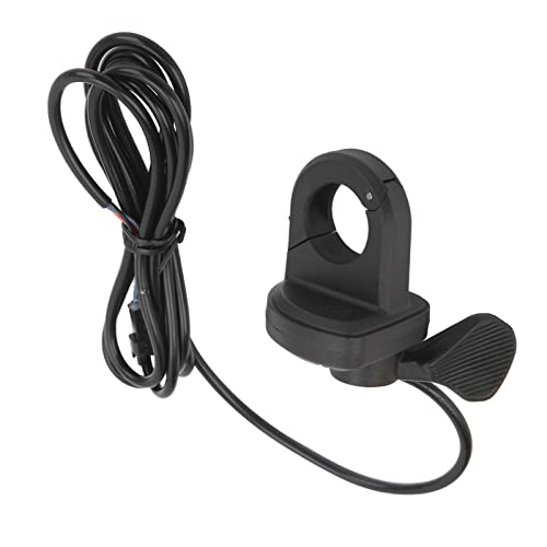 Aoutecen Electric Bike Thumb Throttle, Right Thumb Throttle Accelerator ABS E Bike Accelerator Throttle for 12V to 72V E Bike Electric Scooter