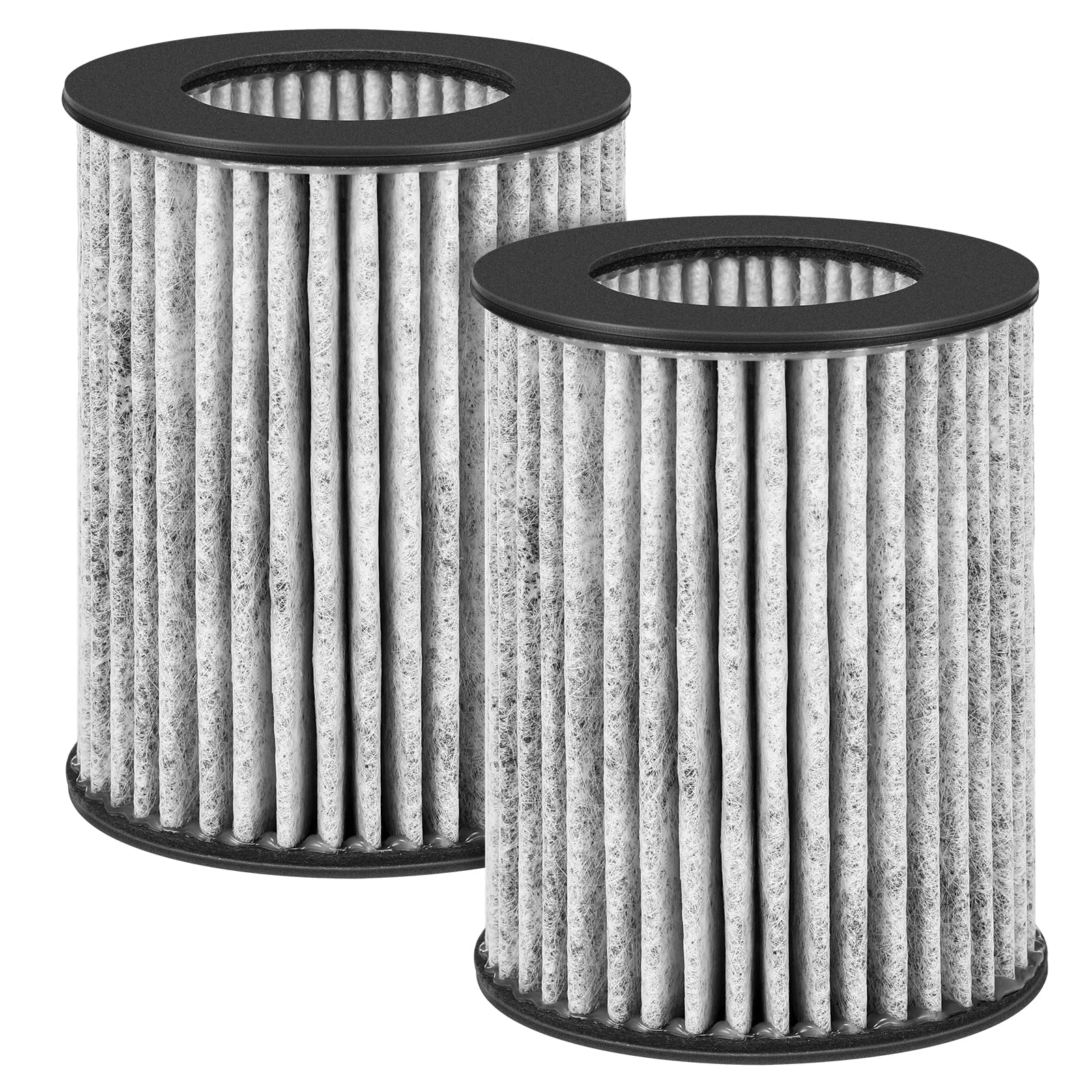 JORAIR True HEPA Replacement Filters Compatible with AM-1A Mini Portable Air Purifier, Hepa Filters for Model AM-1A, 2 Pack
