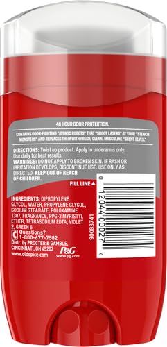Old Spice Old Spice High Endurance Deodorant Long Lasting Stick Pure Sport, Pure Sport 2.25 oz