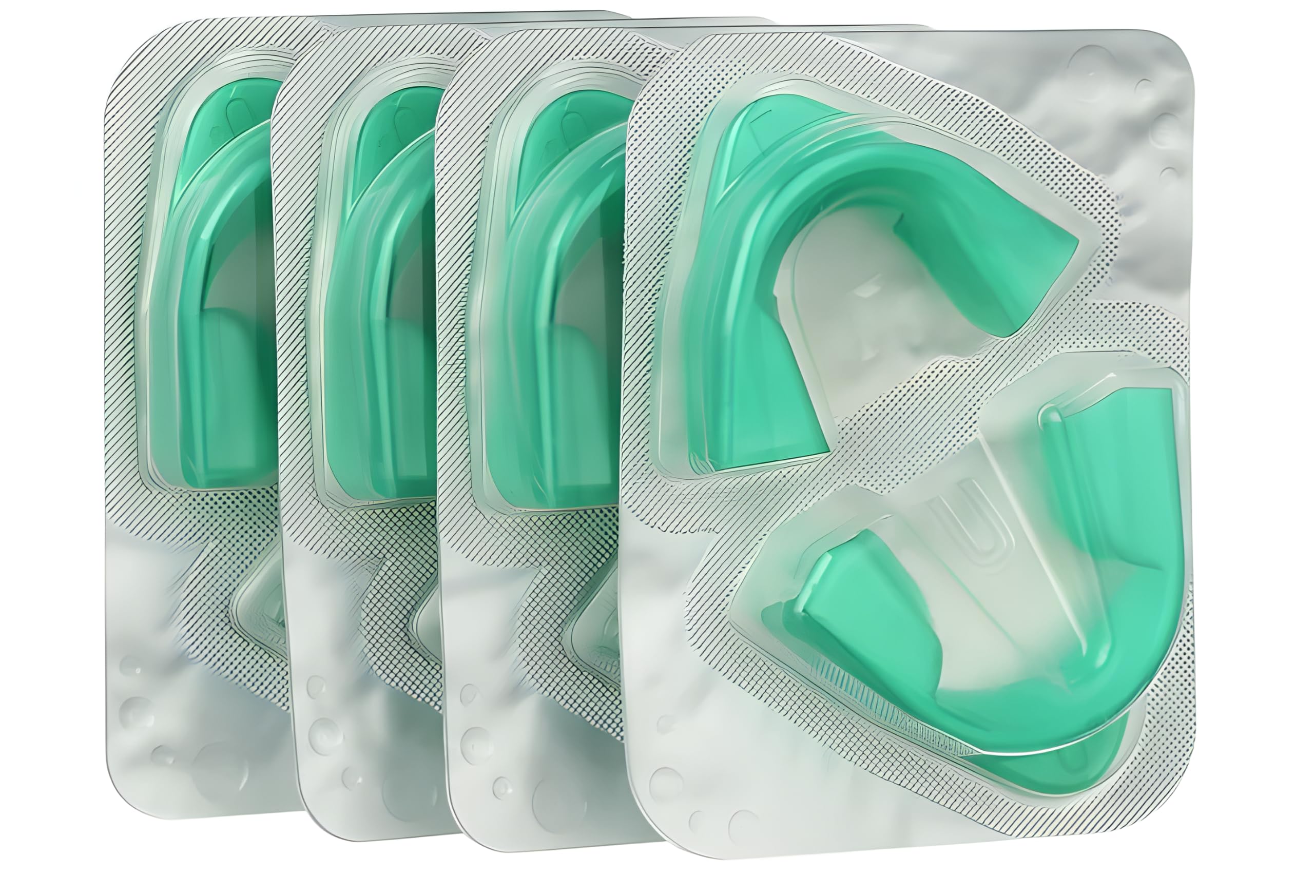 Opalescence Go - Prefilled Teeth Whitening Trays - Original 15% - (4 Treatments) - Hydrogen Peroxide with PF - Cool Mint - Made by Ultradent. 4648-1