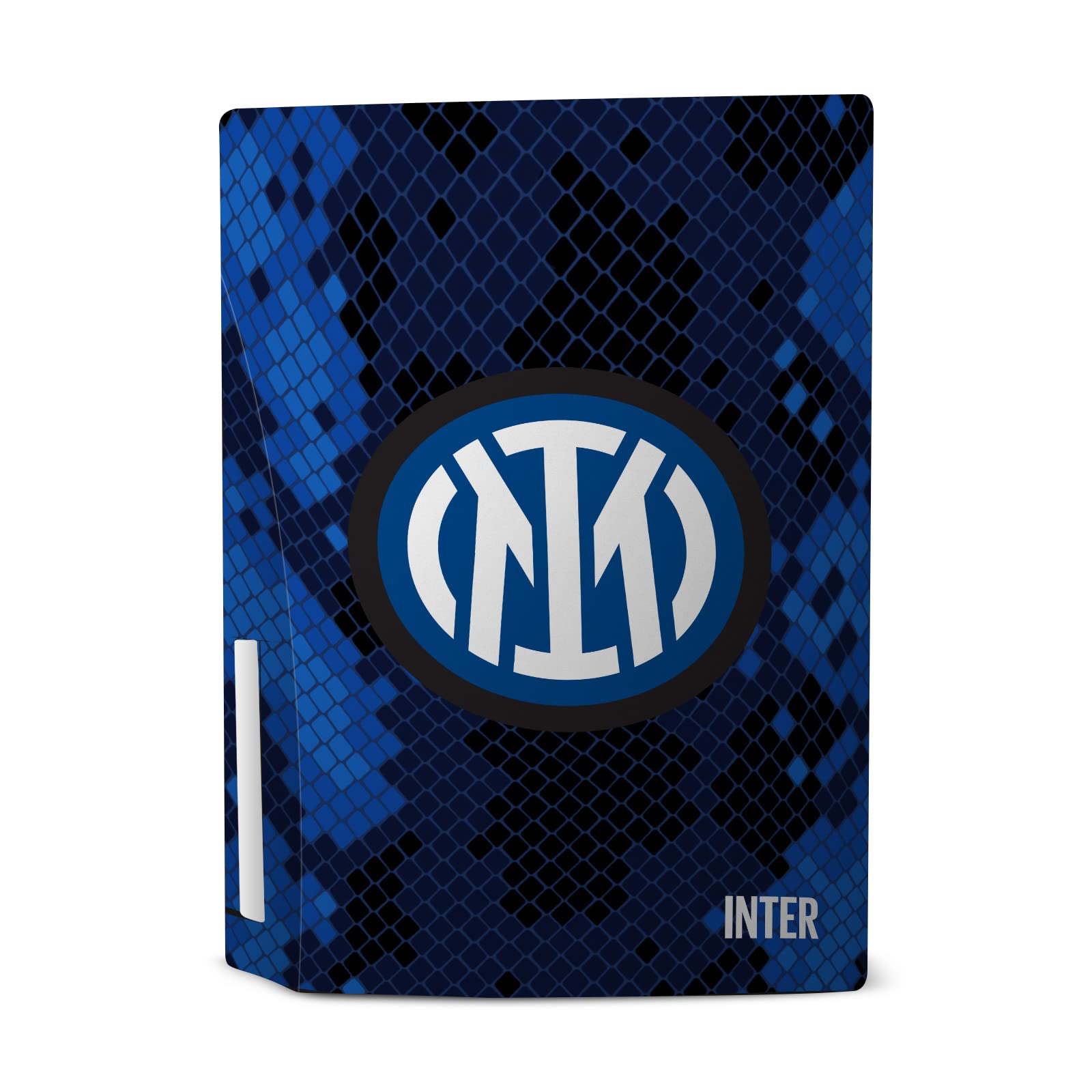 Head Case Designs Officially Licensed Inter Milan Home 2021/22 Crest Kit Vinyl Faceplate Sticker Gaming Skin Decal Compatible With Sony PlayStation 5 PS5 Disc Edition Console & DualSense Controller