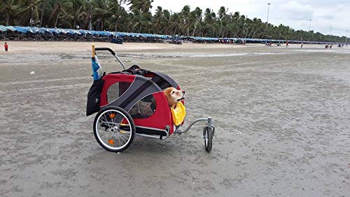 DoggyRide Novel Dog Jogger-Stroller, Outdoors Green