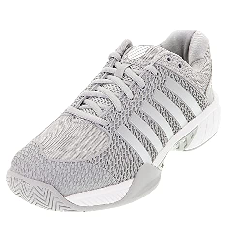 K-Swiss Women's Express Light Pickleball Shoe, Highrise/White, 7 M