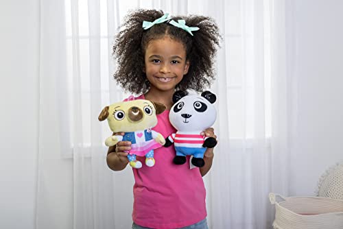 Doloowee Plush Nico and Chip Toys Best Buddies Official Licensed 8” Chip and Nico Stuffed Animal Toy Plush in 2-Pack Bundle