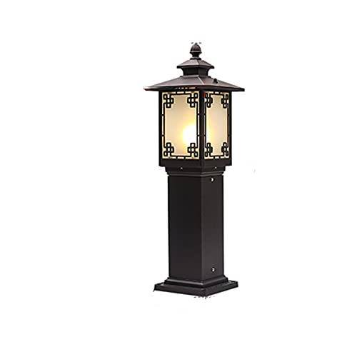 Enlylyog Modern Courtyard Lamp Outdoor Chinese Retro Home Garden Villa Lawn Lamp Outdoor Walking Street Waterproof Grass Community Street Lamp