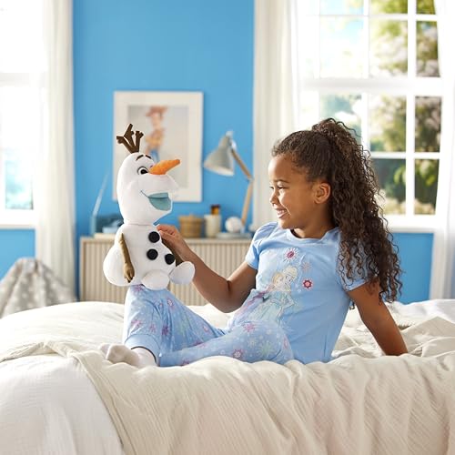 Disney Store Official Olaf Plush, Frozen 2, 12 Inches, Iconic Cuddly Toy Character with Embroidered Features, Perfect Present for Kids, Suitable for All Ages 0+