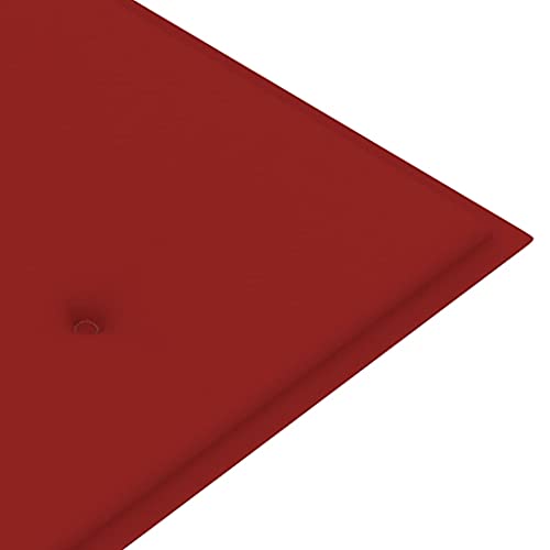 imasay Garden Bench Cushion Red 59.1"x19.7"x1.2"