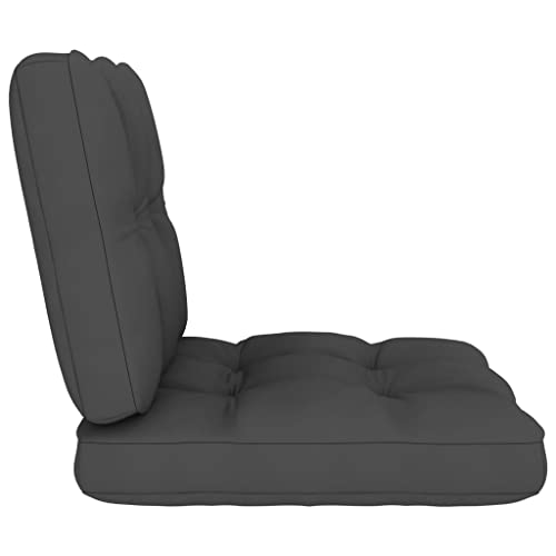 imasay Pallet Sofa Cushions 2 pcs Anthracite,Weight 1,7