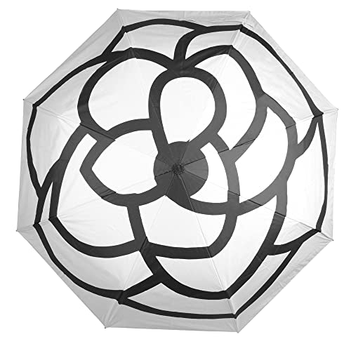 WANLIAN Umbrellas for Sun Umbrella UV Protection,Compact Travel Umbrella,Umbrella for Sun Protection Windproof Waterproof Stick Umbrella Anti-UV Protection Golf Umbrellas (White)