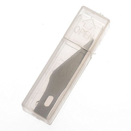Mercer Culinary Replacement Blades for Hobby Knife - 5 Pack Magnetic Hooks, 1, Stainless Steel