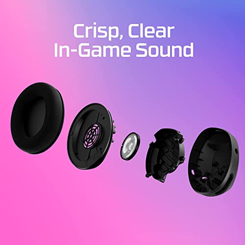 HyperX Cloud Stinger 2 Core – PC Gaming Headset, Lightweight Over-Ear Headset with mic, Swivel-to-Mute mic Function, DTS Headphone:X Spatial Audio, 40mm Drivers