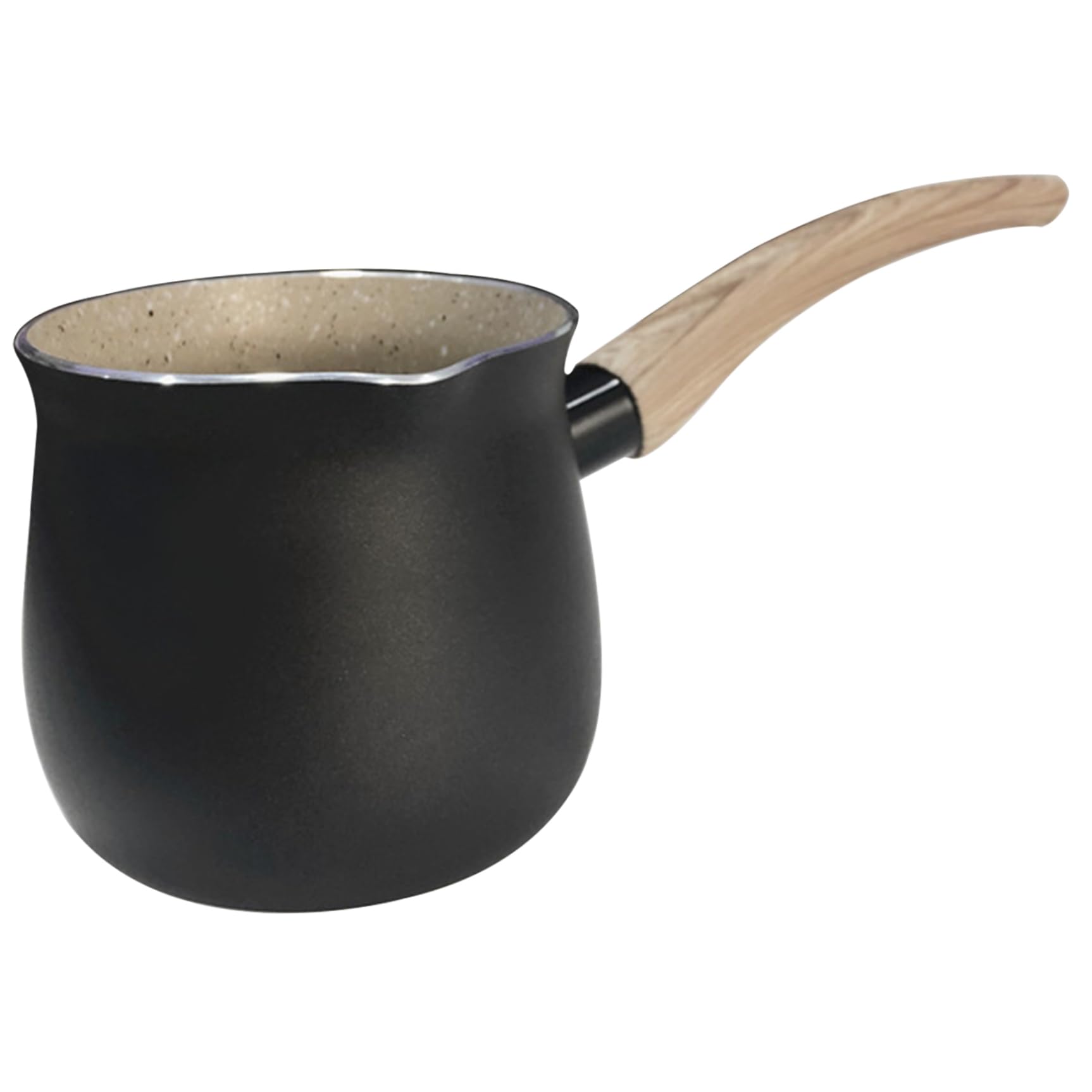 Butter Warmers,680ml Non Stick Milk Pot for Stove,Mini Saucepan with Anti-Scalding Handle,Mini Milk Pan for Coffee nuddles