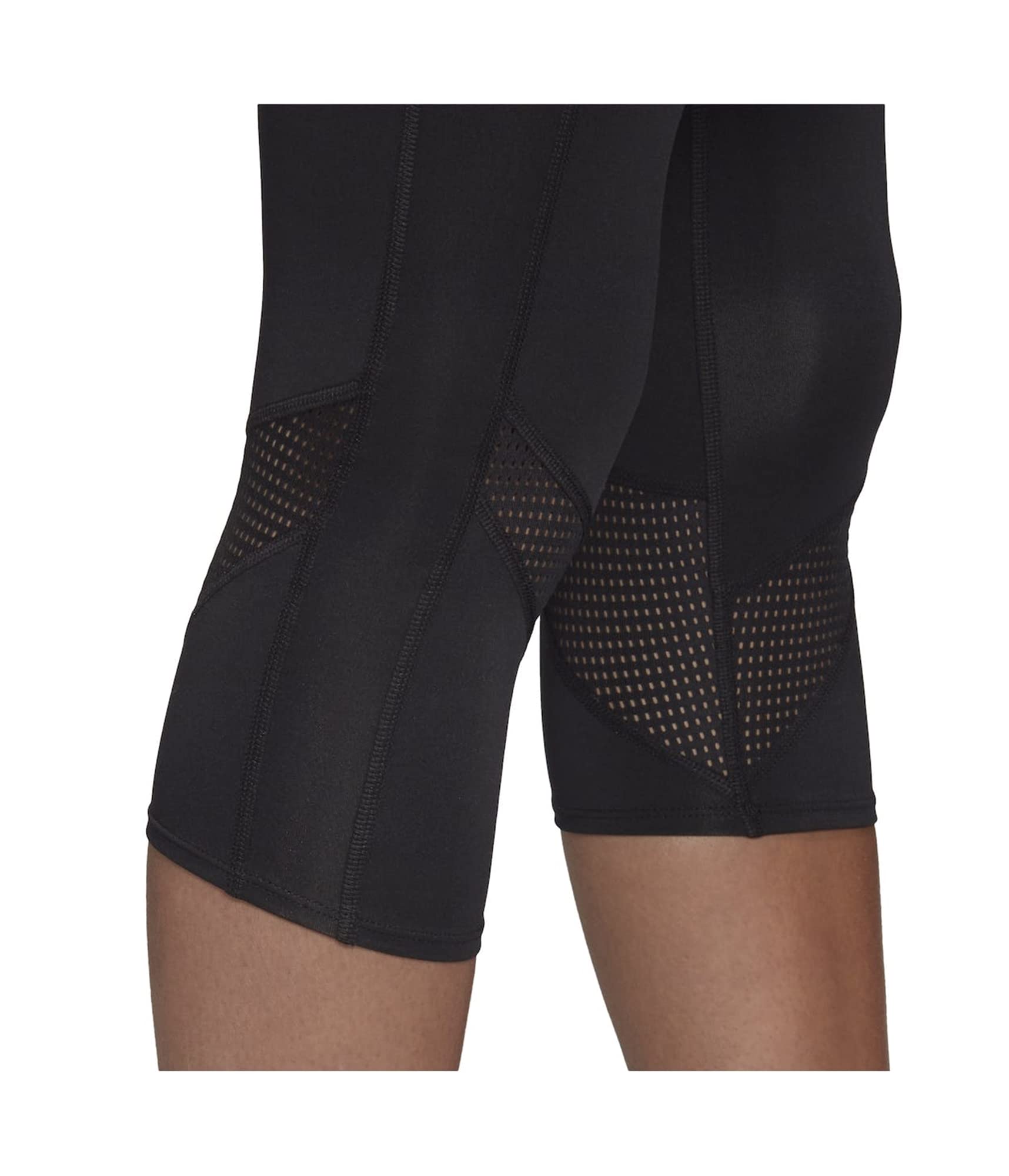 adidas Women's Own The Run 3/4 Tights, Black, Small