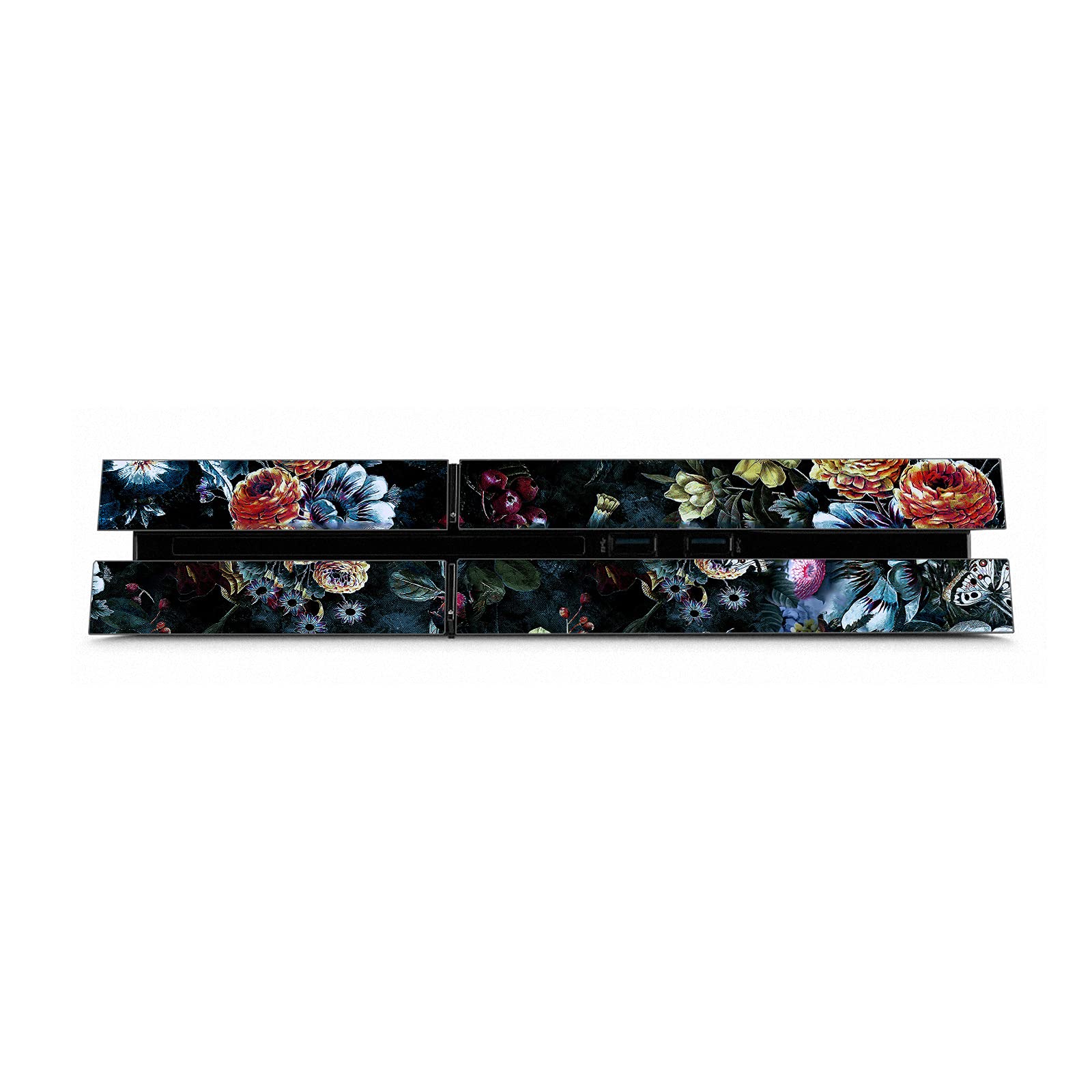 Head Case Designs Officially Licensed Riza Peker Skull Art Mix Vinyl Sticker Gaming Skin Decal Cover Compatible With Sony PlayStation 4 PS4 Console and DualShock 4 Controller Bundle