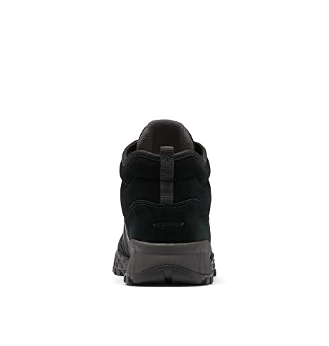 Columbia Men's Fairbanks Mid, Black/Shark, 15