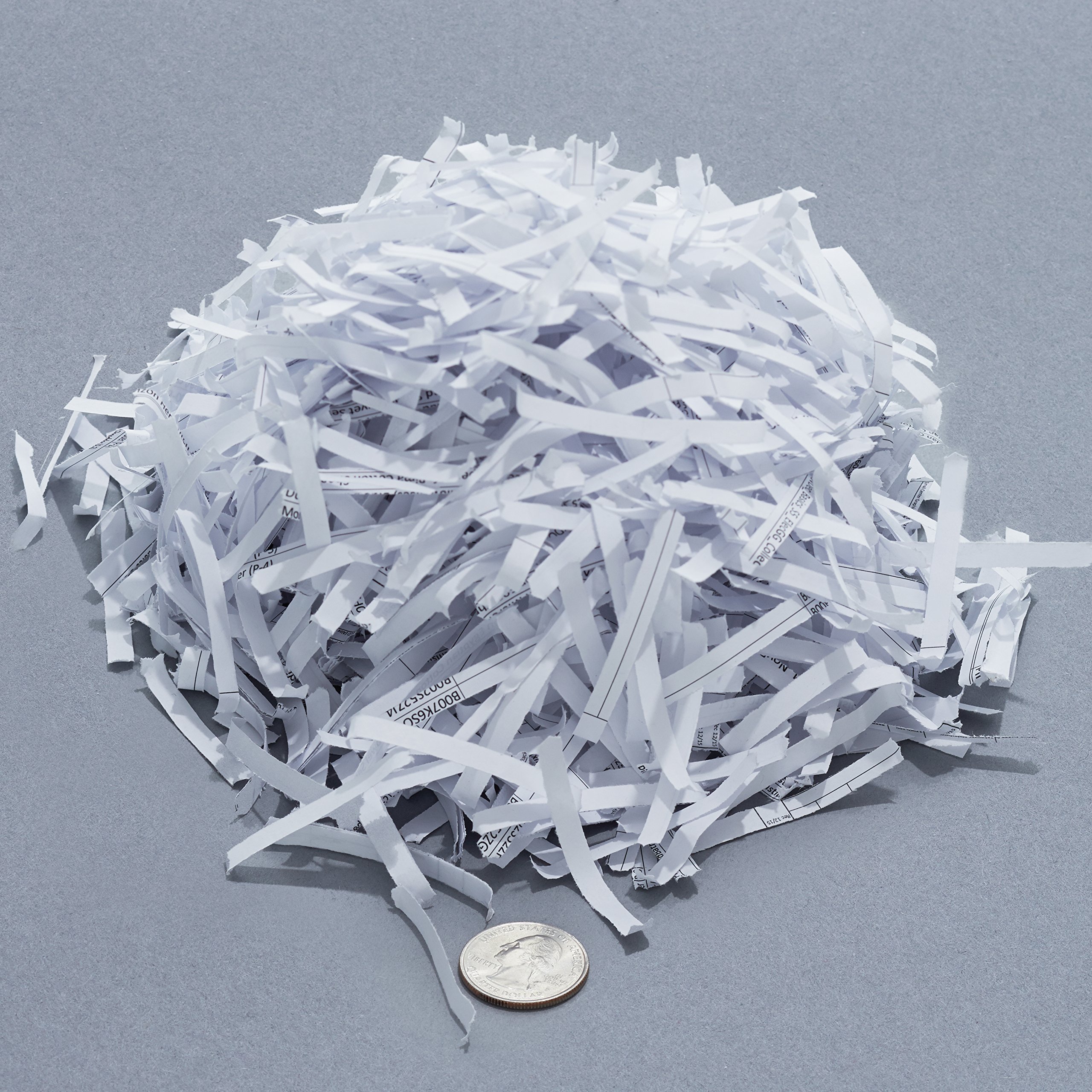 Amazon Basics 6-Sheet Cross-Cut Paper and Credit Card Shredder (Renewed)
