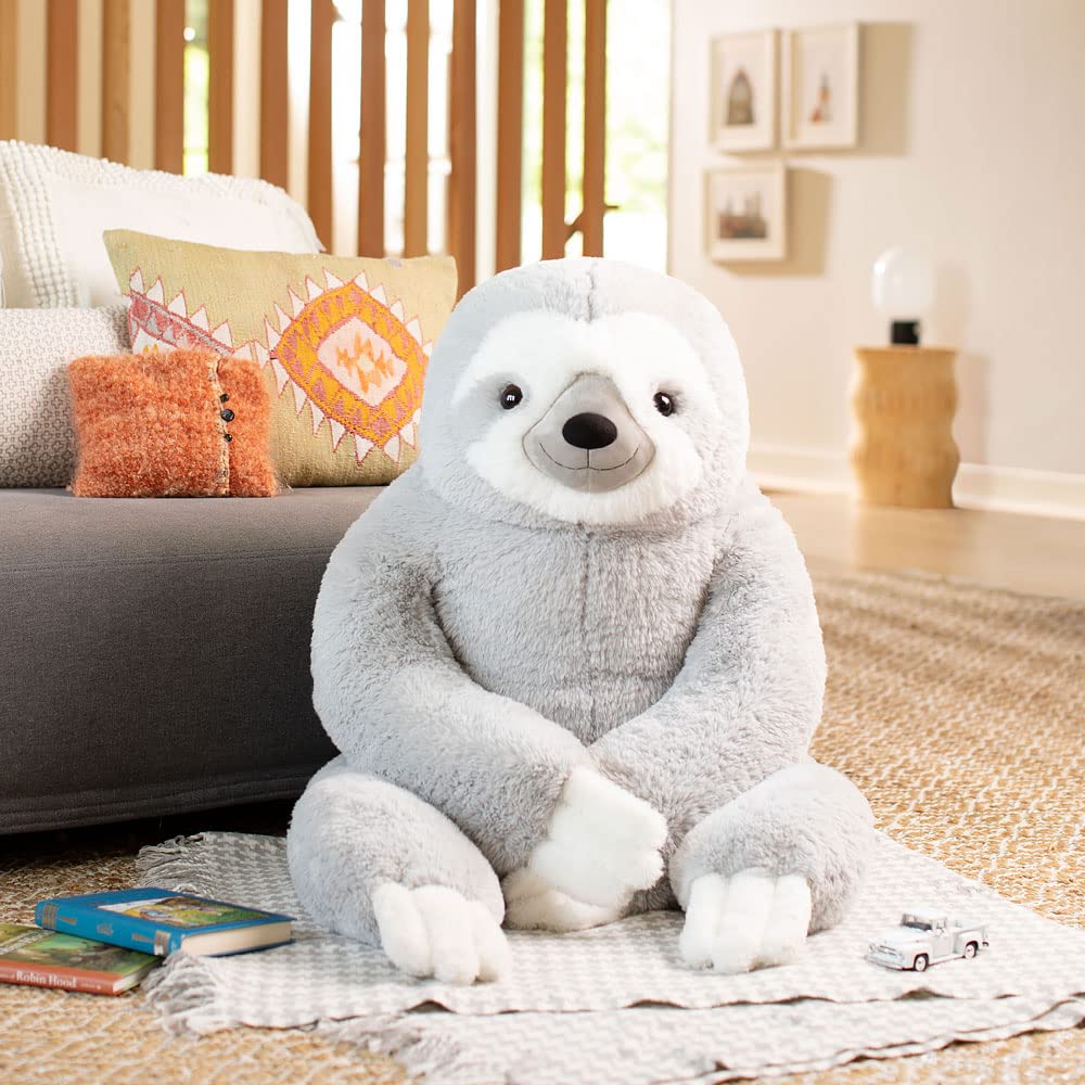 Vermont Teddy Bear Giant Sloth Stuffed Animal - Huge Stuffed Animals, 3.5 Foot, 42"