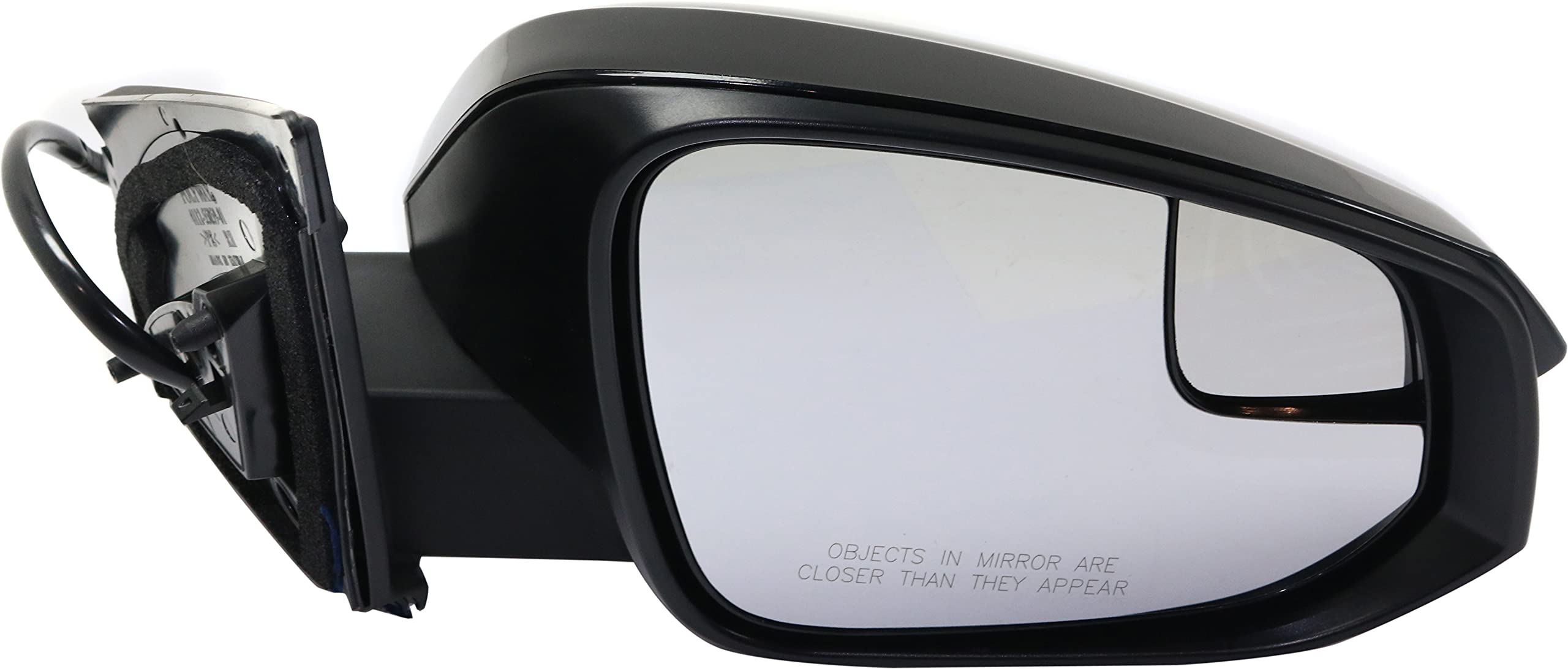 Kool Vue Driver & Passenger Side Power Heated Mirrors for Toyota RAV4 2016-2018 Manual Fold With Signal Light & Spotter Glass Paintable North America Built Vehicle