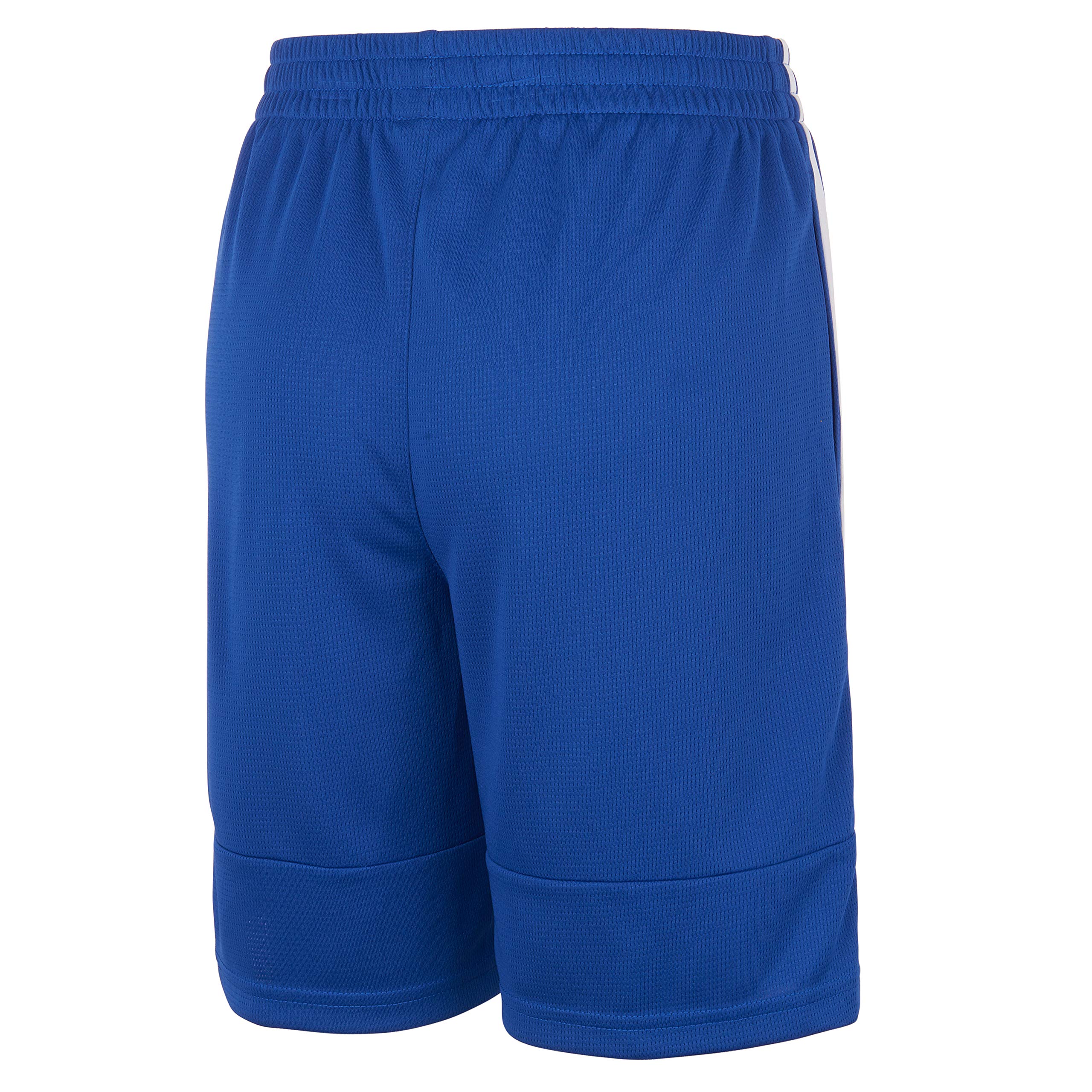 adidas boys Clashing 3-stripes Shorts, Team Royal Blue, 8-15 Years US
