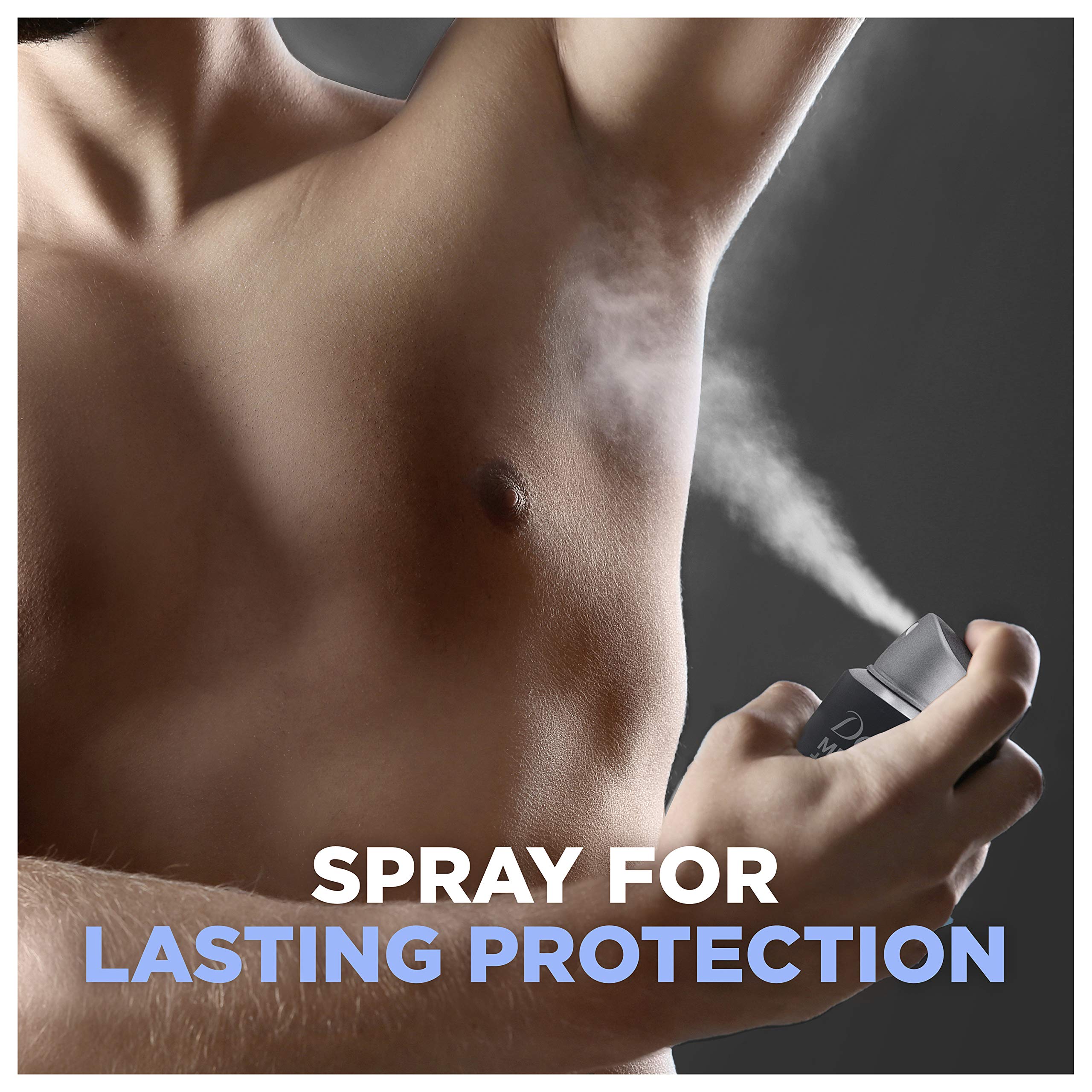 Dove Men+Care Dry Spray Antiperspirant Deodorant 48-hour sweat and odor protection Cool Fresh Dry Spray Antiperspirant for men formulated with vitamin E and Triple Action Moisturizer 3.8 oz
