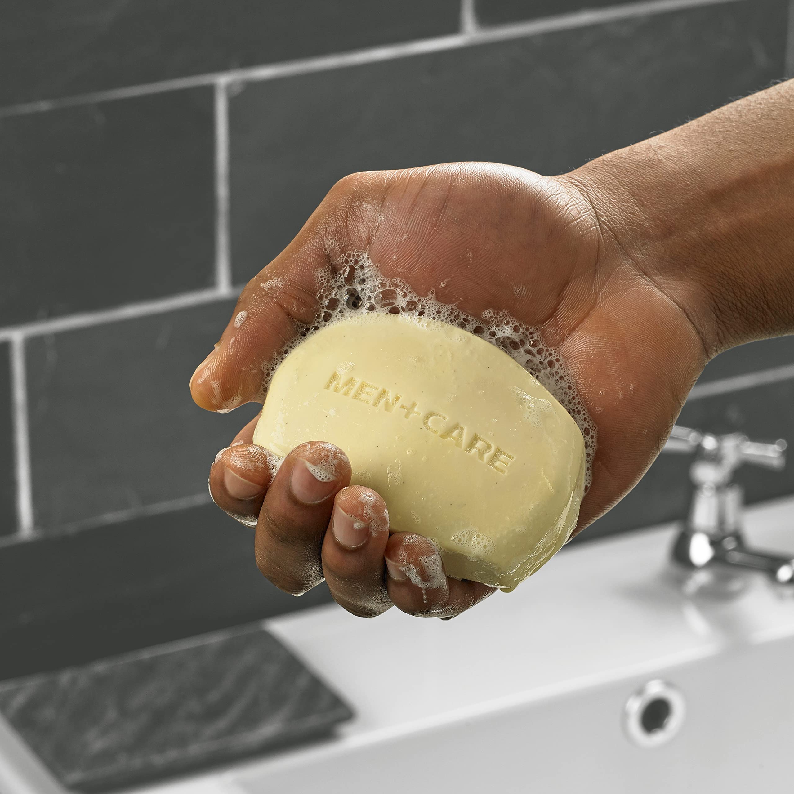 Dove Men+Care Men's Bar Soap More Moisturizing Than Bar Soap Deep Clean Soap Bar that Effectively Washes Away Bacteria, Nourishes Your Skin 3.75 oz 10 Bars