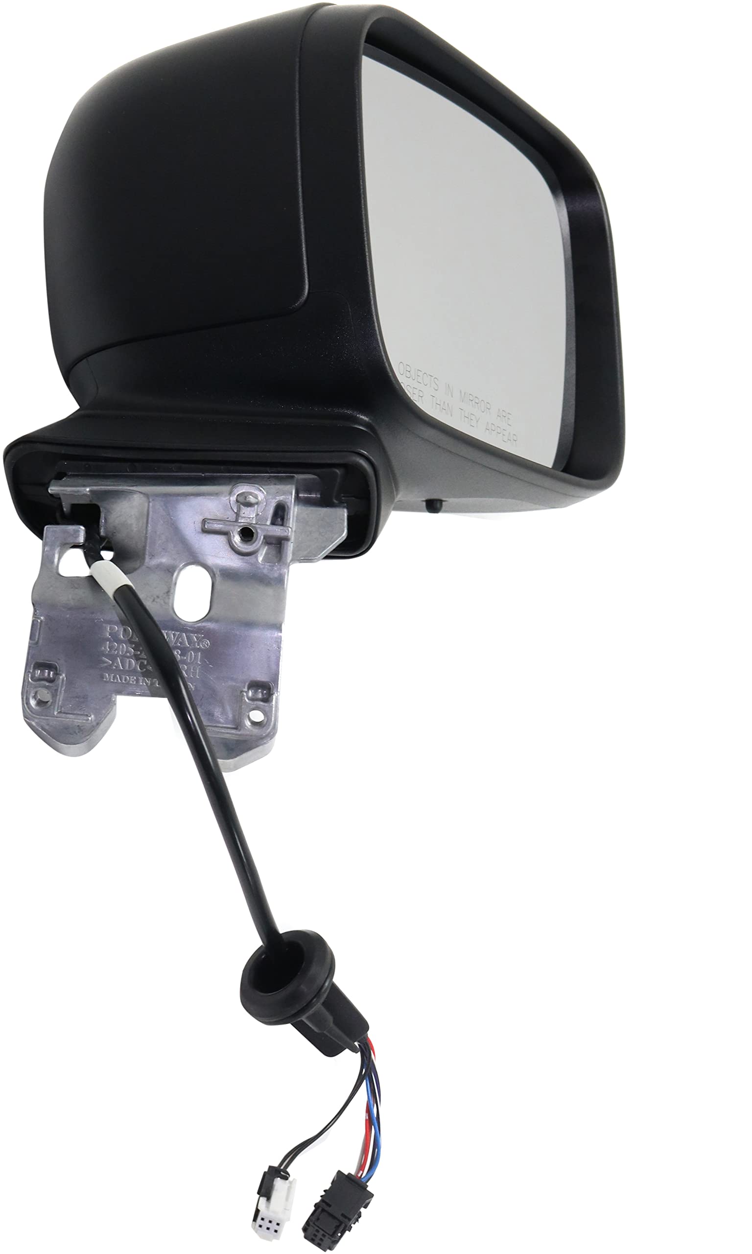 Kool Vue Driver & Passenger Side Power Heated Mirrors for Jeep Renegade 2015-2018 With Signal Light Textured
