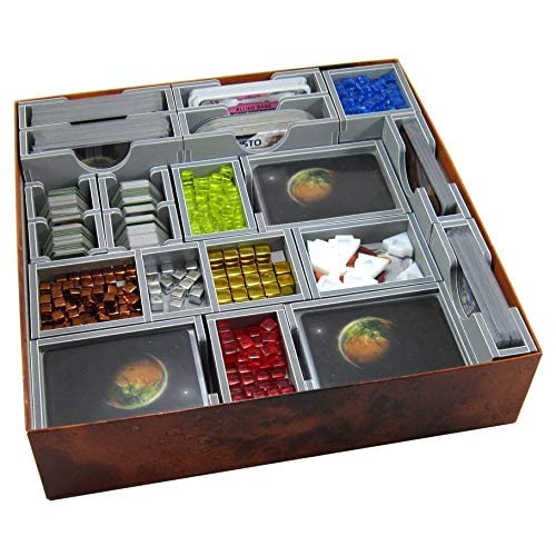 Folded Space Terraforming Mars and Expansions Board Game Box Inserts