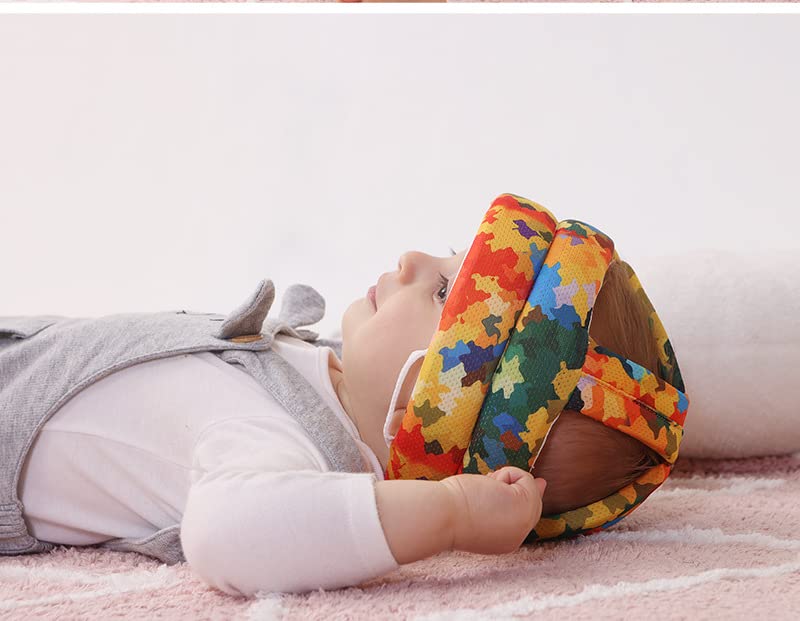 Baby Safety Support Helmet Toddler Adjustable Head Protector Hat Infant Breathable Bumper Headguard Cap for 6 Month to 8 Year