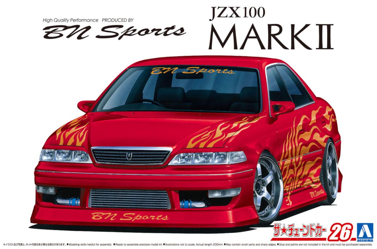 Aoshima Toyota BN Sports JZX100 MarkII β98 1:24 Scale Model Kit