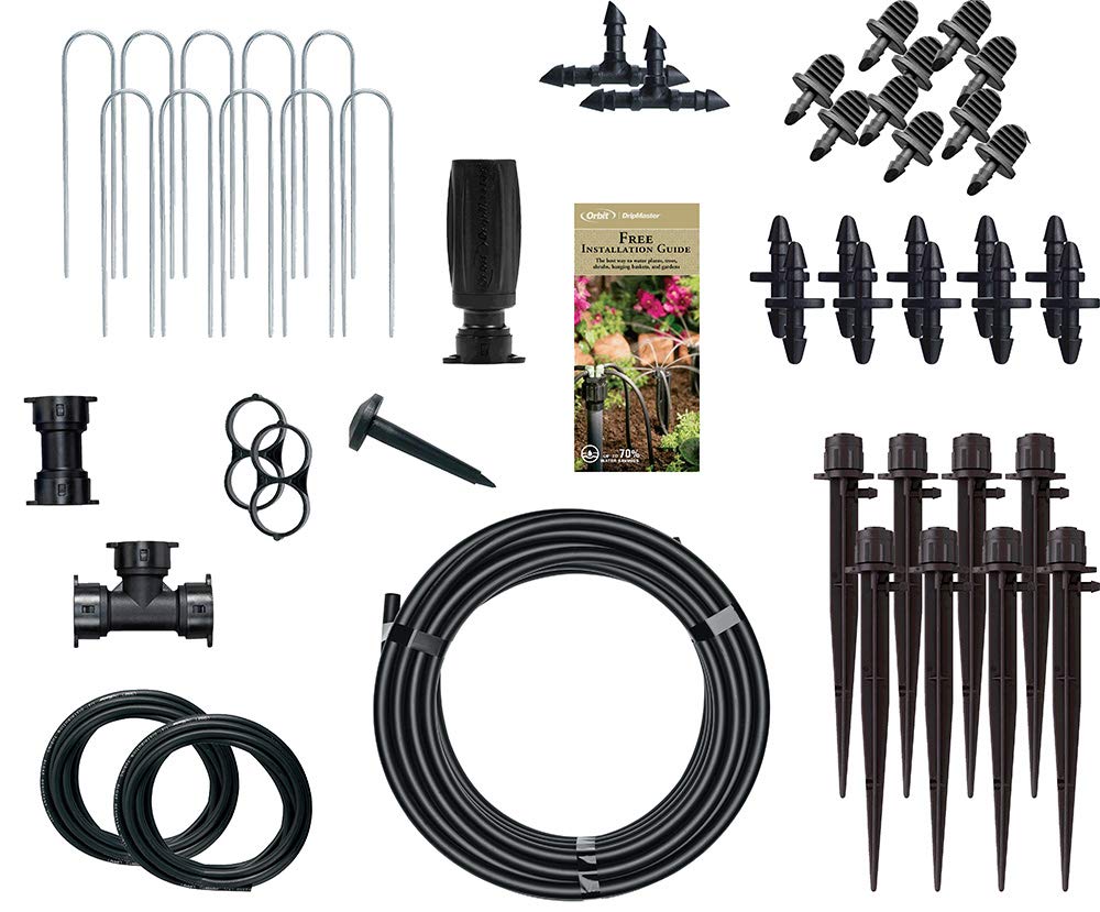 Orbit 69525 Micro Bubbler Complete Drip Irrigation Watering Kit
