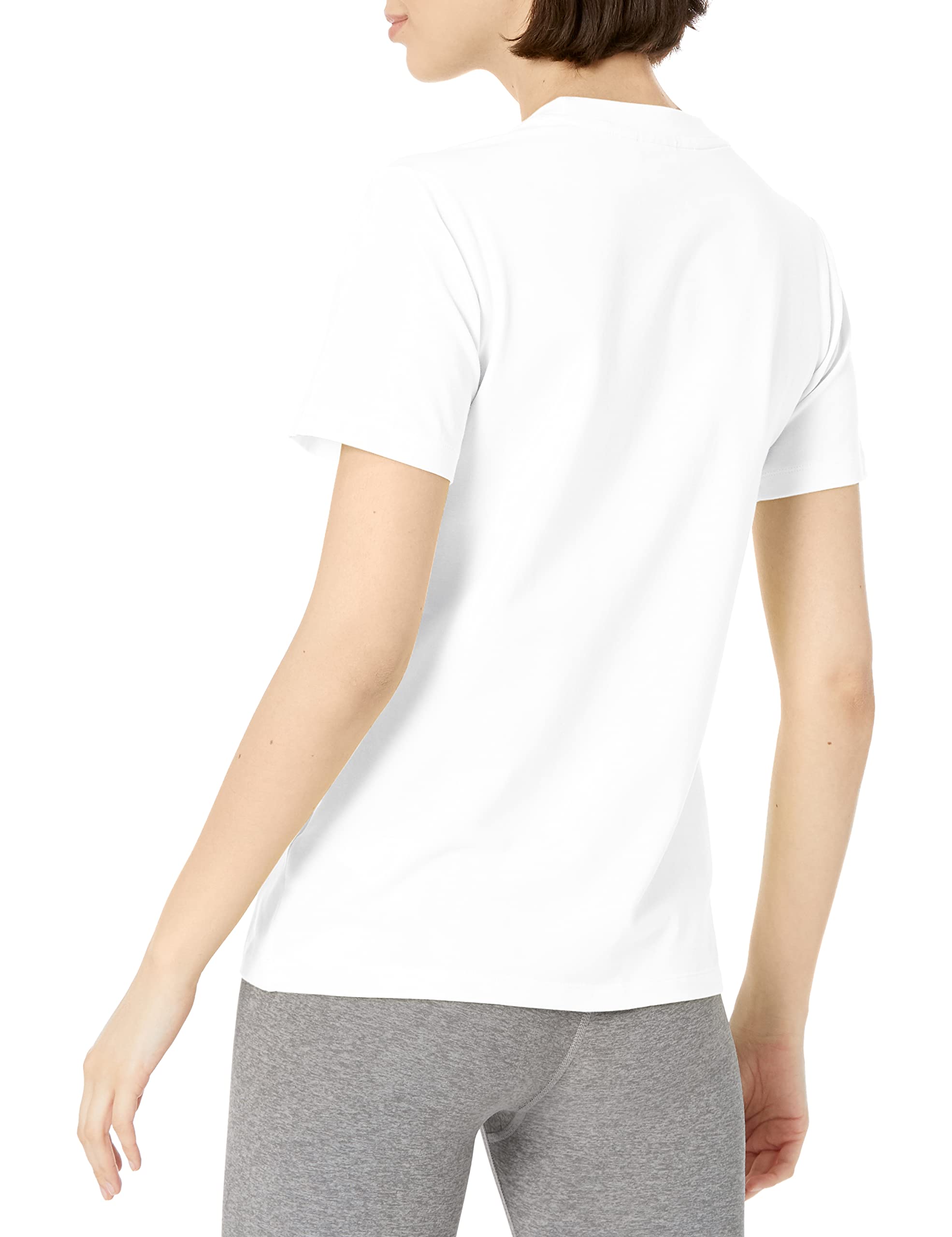 adidas Originals Women's Trefoil Tee, White, Large