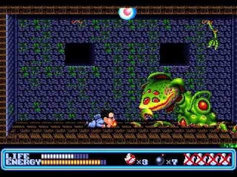 Ghostbusters (Sega Genesis / Megadrive) - Reproduction Video Game Cartridge