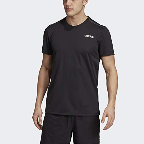 adidas Enhanced Motion Tee, Black/White, X-Small