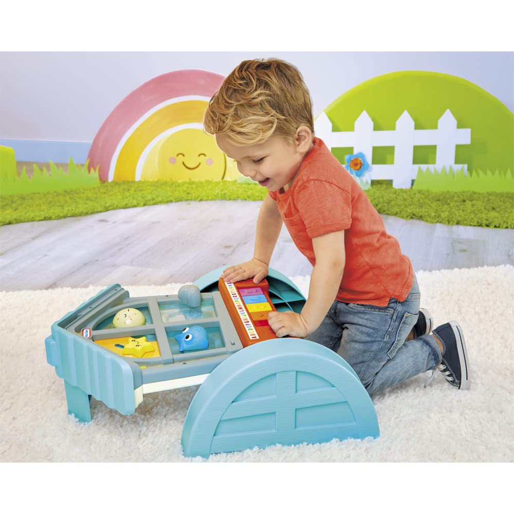 Little Tikes® Learn & Play™ Look & Learn Window™ Learning Educational Letters Numbers Weather Manners Sounds Music Lights Activity Table Gift & Toy for Infants Girls Boys Ages 12+ Months