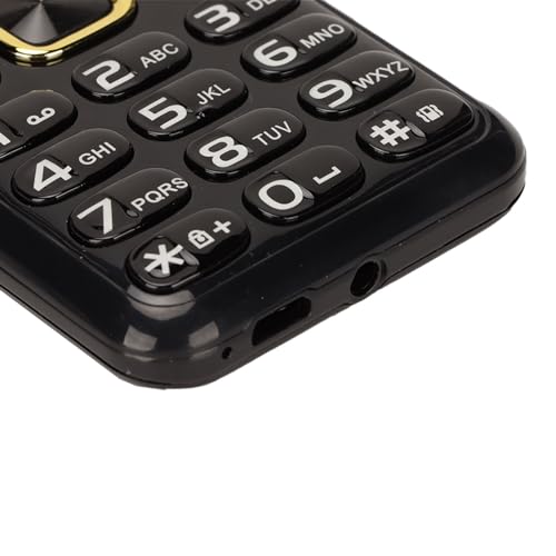 Airshi 2G Phone Big Button Phone W23 Clear Numbers Big Speaker Ultra Slim for Daily Life (US Plug)