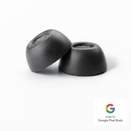 Comply Ear Tips for Google Pixel Buds Pro, Assorted, 3 Pair, Black