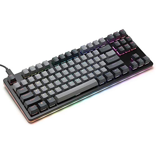 DROP CTRL Mechanical Keyboard — Tenkeyless TKL (87 Key) Gaming Keyboard, Hot-Swap Switches, Programmable Macros, RGB LED Backlighting, USB-C, Doubleshot PBT, Aluminum Frame (Cherry MX Brown, Black)