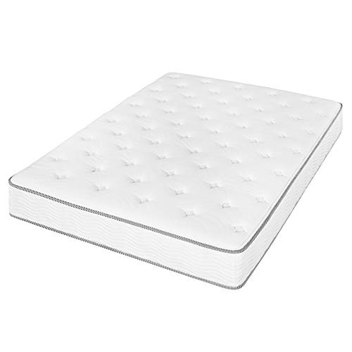 PrimaSleep 10 Inch Hybrid Comfort Tight Top Spring Mattress, Twin