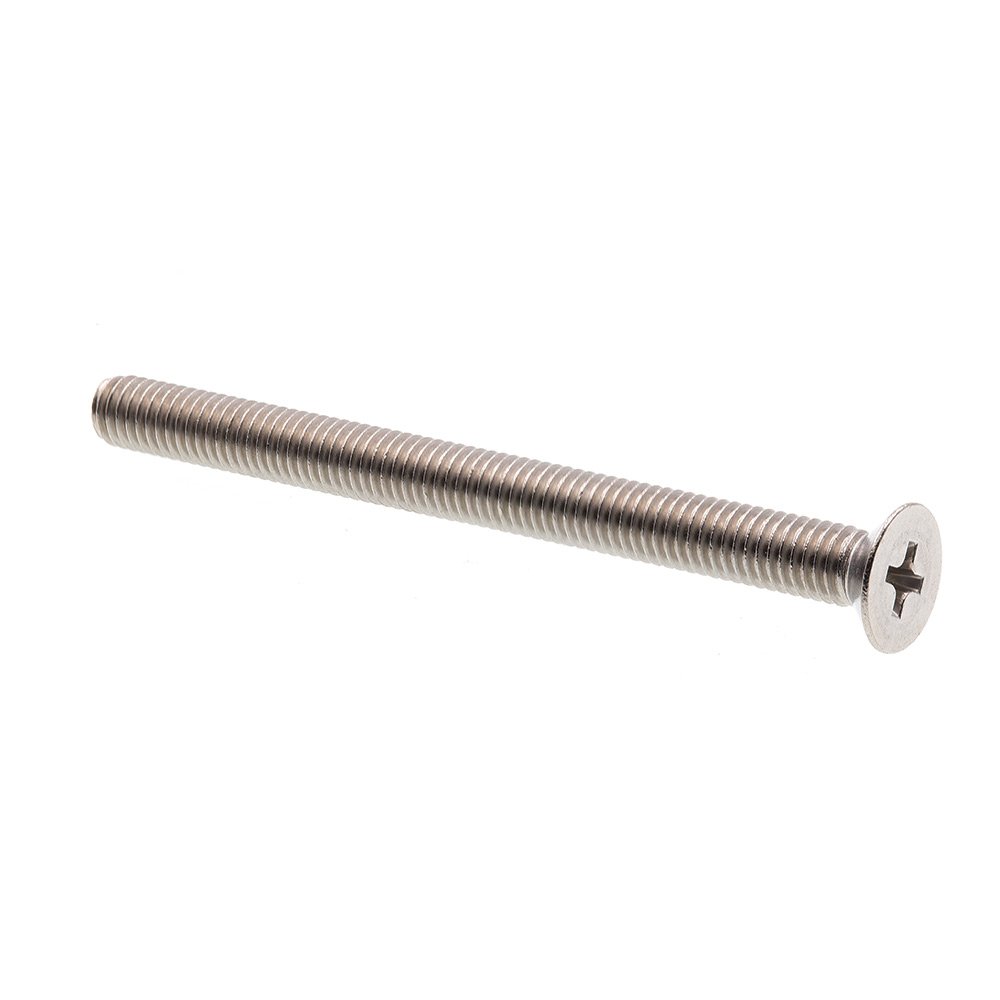 Prime-Line 9121426 Machine Screws, Metric, Flat Head, Phillips Drive, M5-0.8 X 60MM (10 Pack)