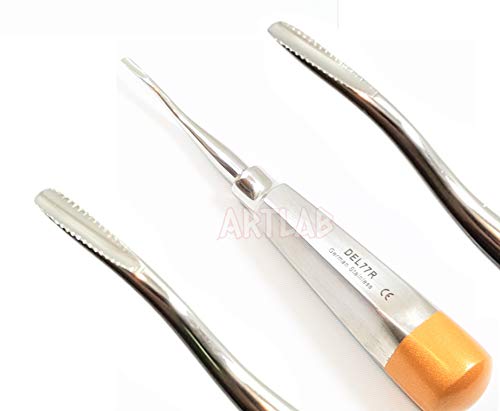 Premium German Elevator No 77R Dental Instrument Serrated E77R Dental Elevator