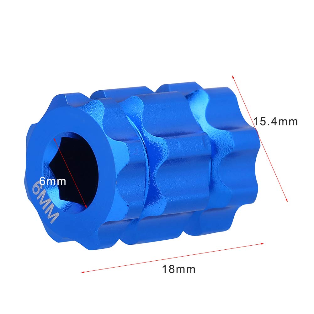Alomejor Bike Crank Remover Bike Crank Extractor Puller Tool Bottom Bracket Removal Tools for Mountain Bike Road Bike
