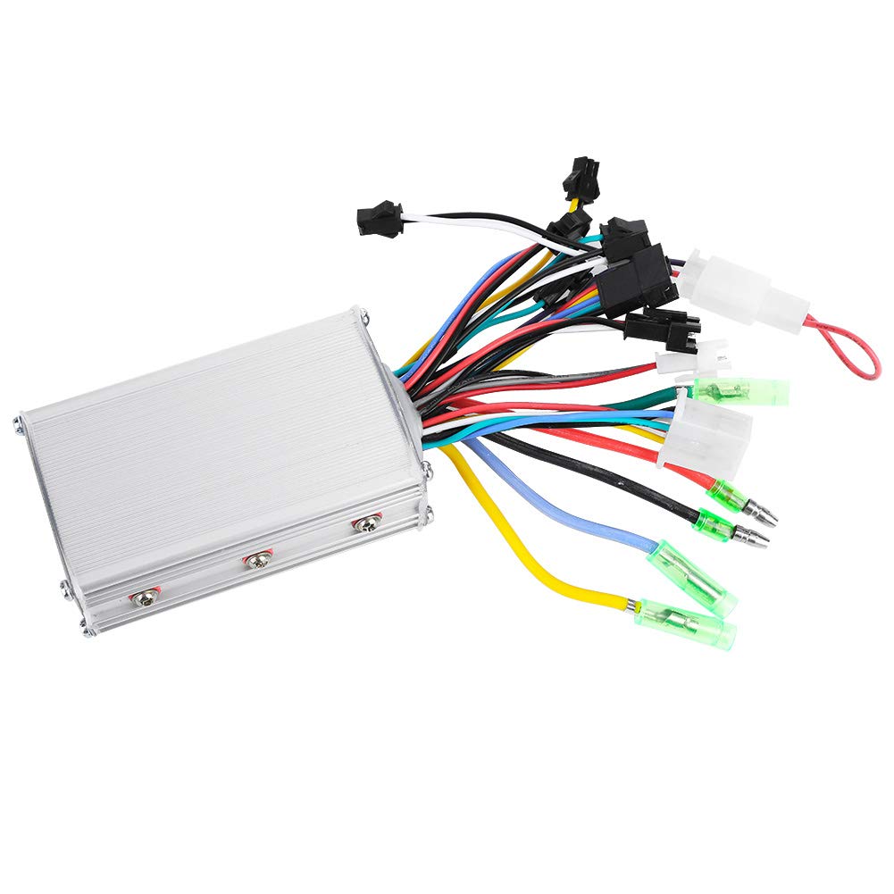 Alomejor E Bike Brushless Controller Kit with LCD Instrument 24V/36V 36V/48V 250W/350W? Motor Brushless Controller with LCD Panel for E Bike Electric Bicycle Scooter(36V/48V)