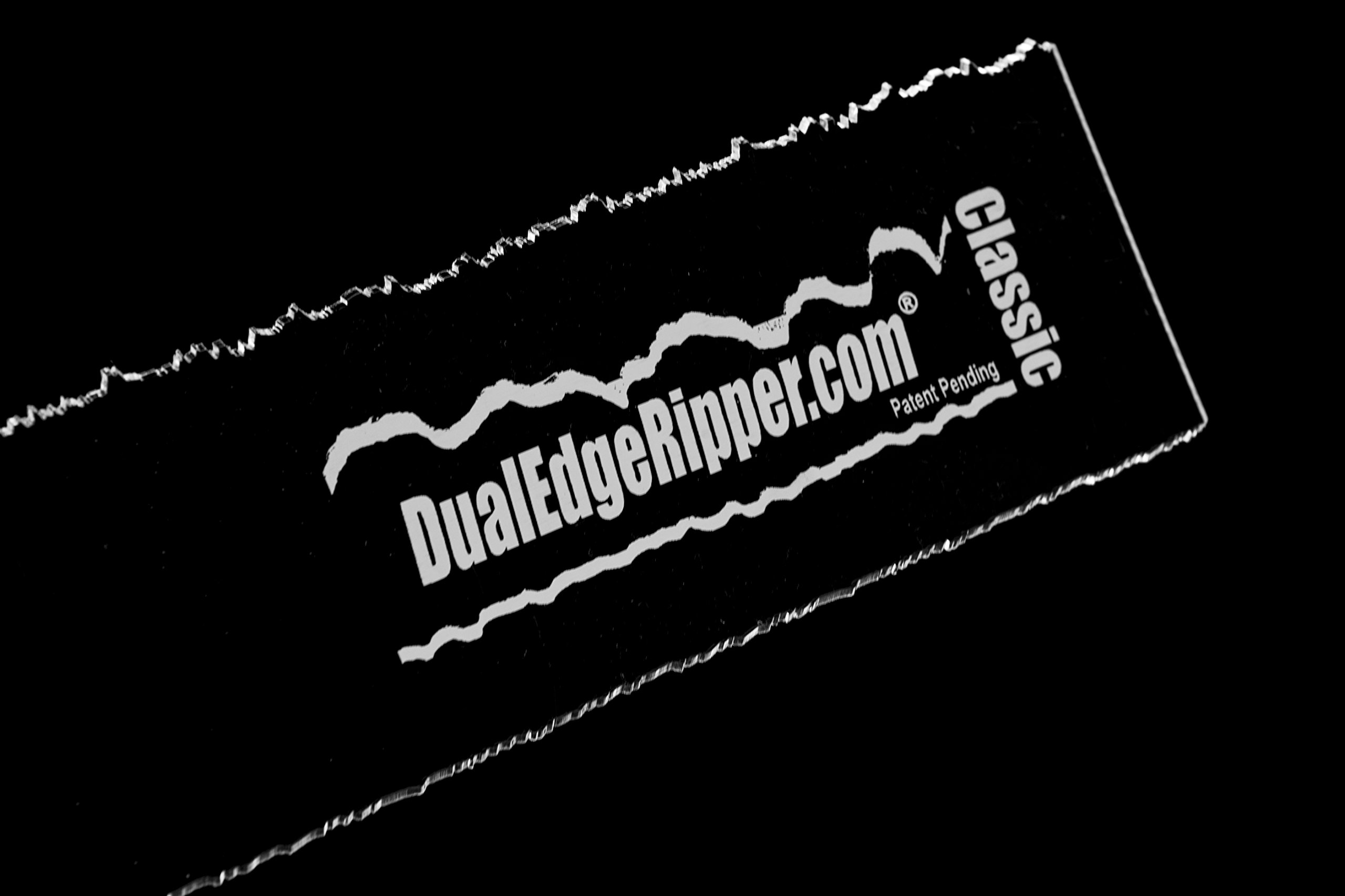 Dual Edge Ripper Classic Watercolor Paper Deckle Edge Tool 1-24 inch