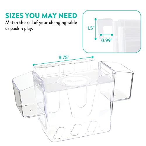 Prince Lionheart Hanging Diaper Depot Wipes Warmer Storage Depot Nursery Essentials Baby Registry