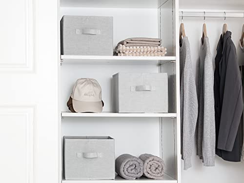StorageWorks 2-Pack Narrow Storage Bins with 3-Pack Storage Baskets