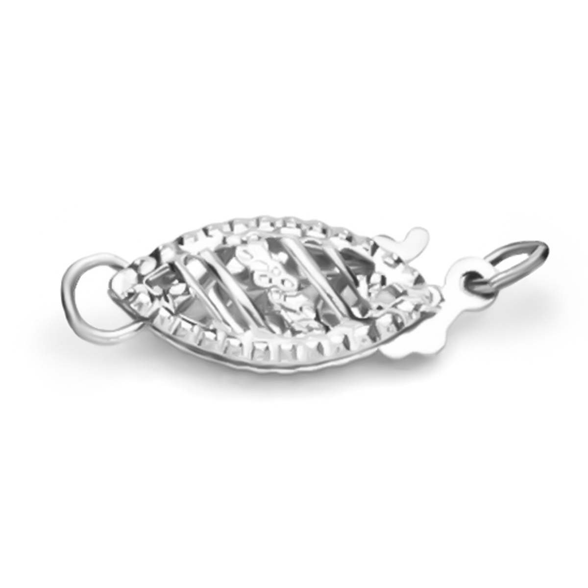 Amazon Collection Sterling Silver 4-4.5mm and 8-8.5mm White Freshwater Cultured Pearl 3-rows Twisted Necklace, 18"